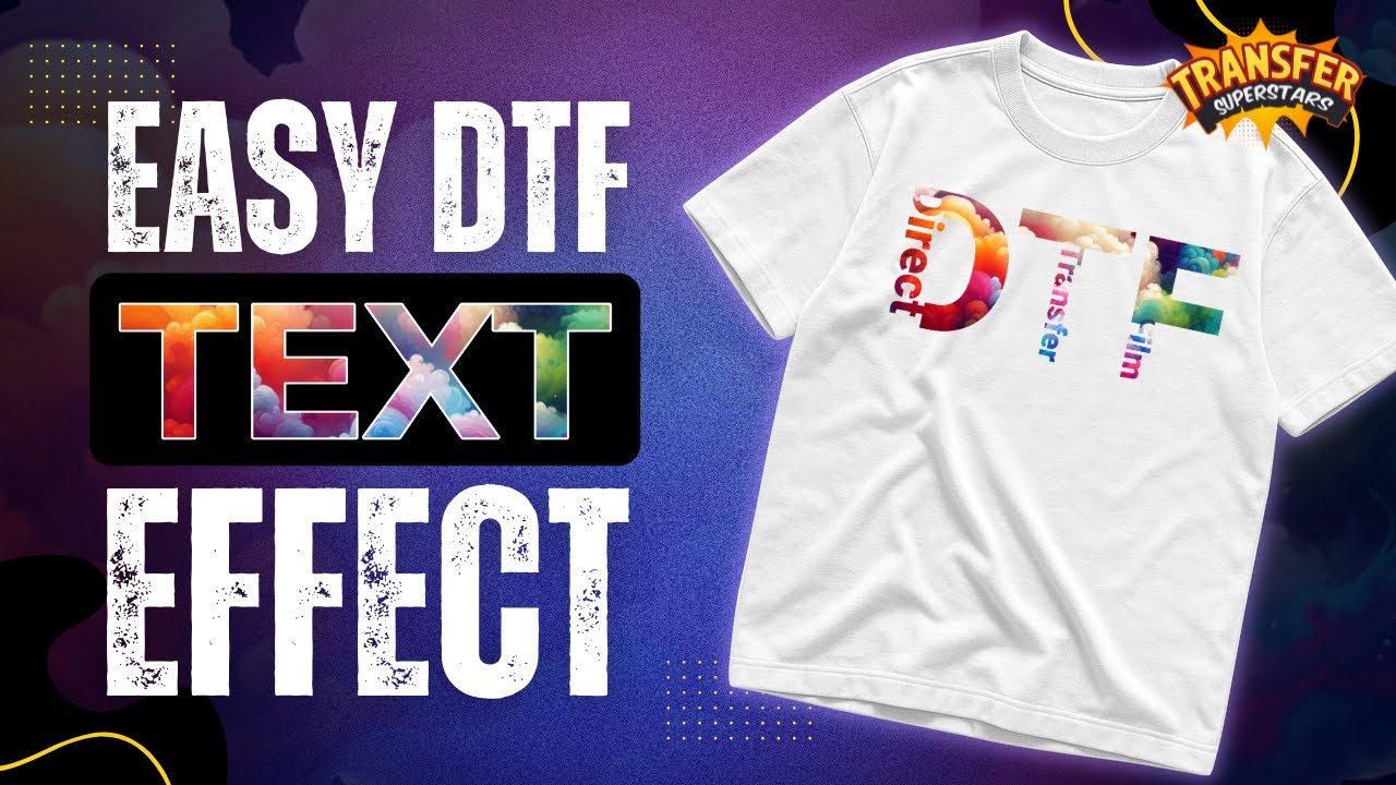 How We Created Amazing DTF Text Designs Using Only Browser Tools ...