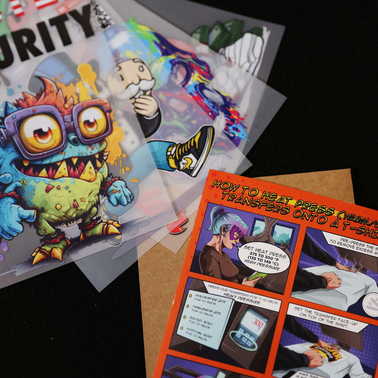 Sample Pack — DTF Transfers for Clothing — Direct to Film Heat ...