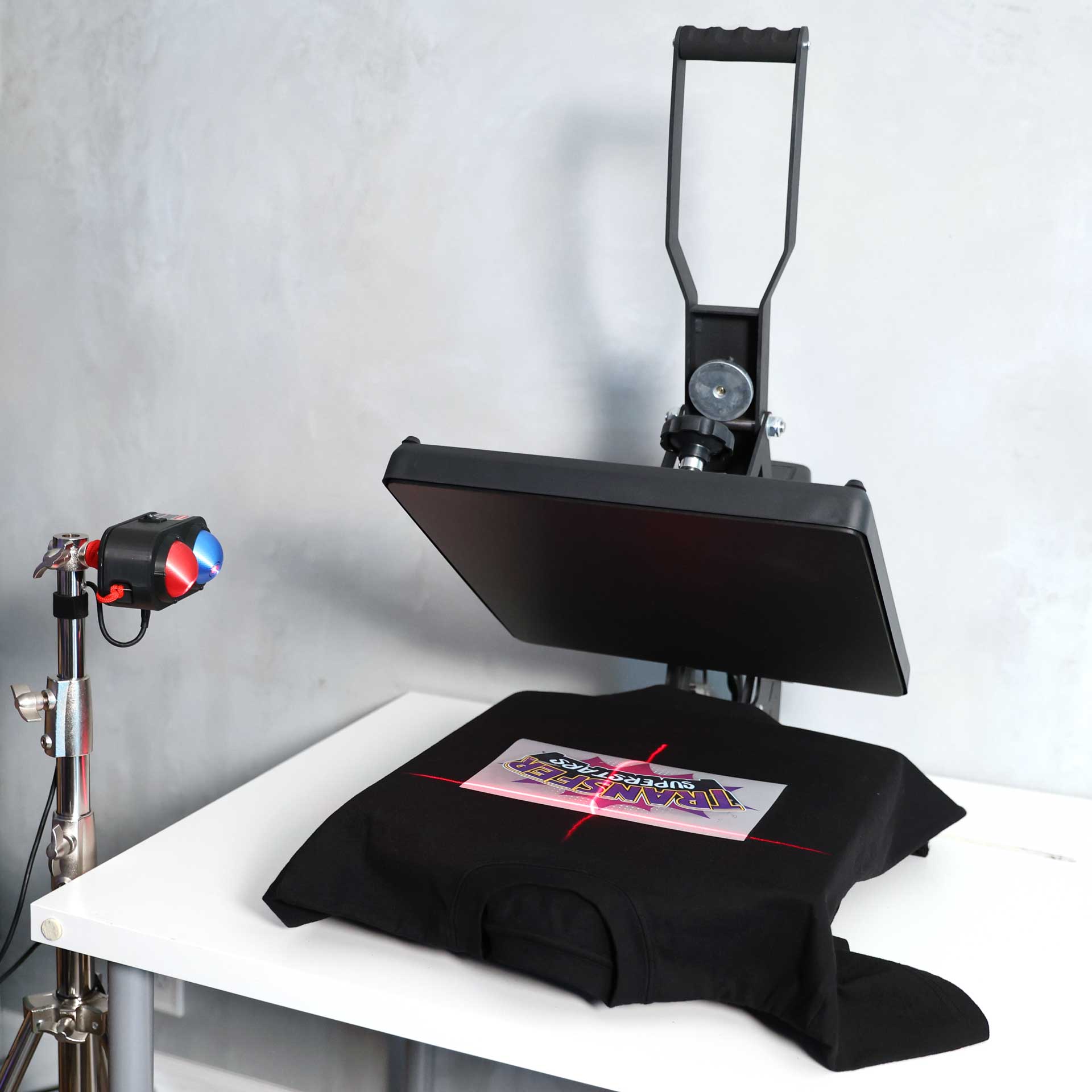 Universal Heat Press Laser Guide System - Perfect Placement Every Time ...