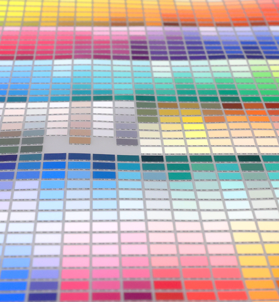 22"x12" Color Swatch Printout: THE MOST Accurate DTF (and UV) Transfer ...